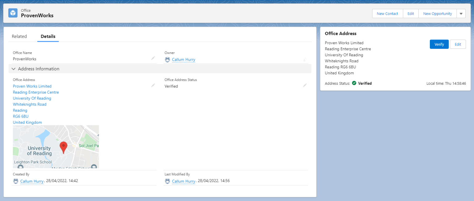 Prepare your data for the Custom Address Field Type in Salesforce